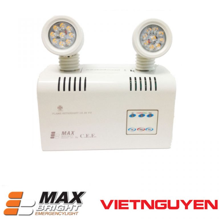 Đèn chiếu sáng khẩn cấp & đèn thoát hiểm Max Bright - vietnguyen.com.vn